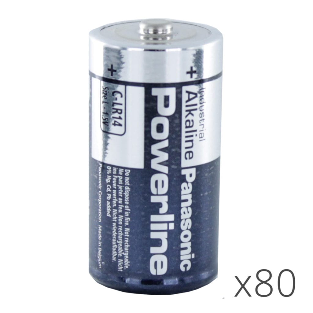 Panasonic Powerline D Batteries | Box of 85 - Cell Pack Solutions